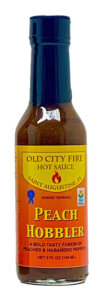 Peach Hobbler – Old City Fire Hot Sauce